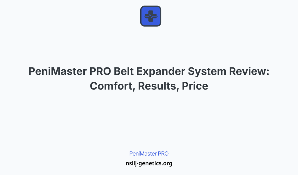 PeniMaster PRO Belt Expander System Review: Comfort, Results, Price ...